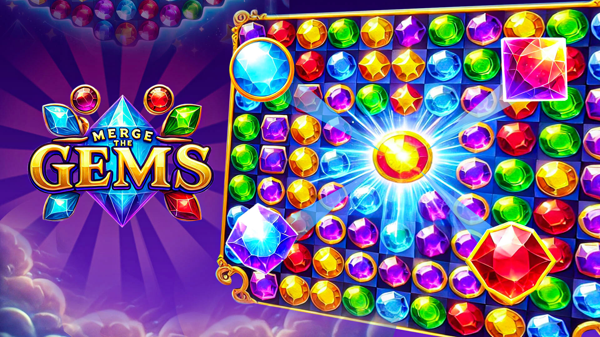 Merge the Gems – Mindravel Interactive